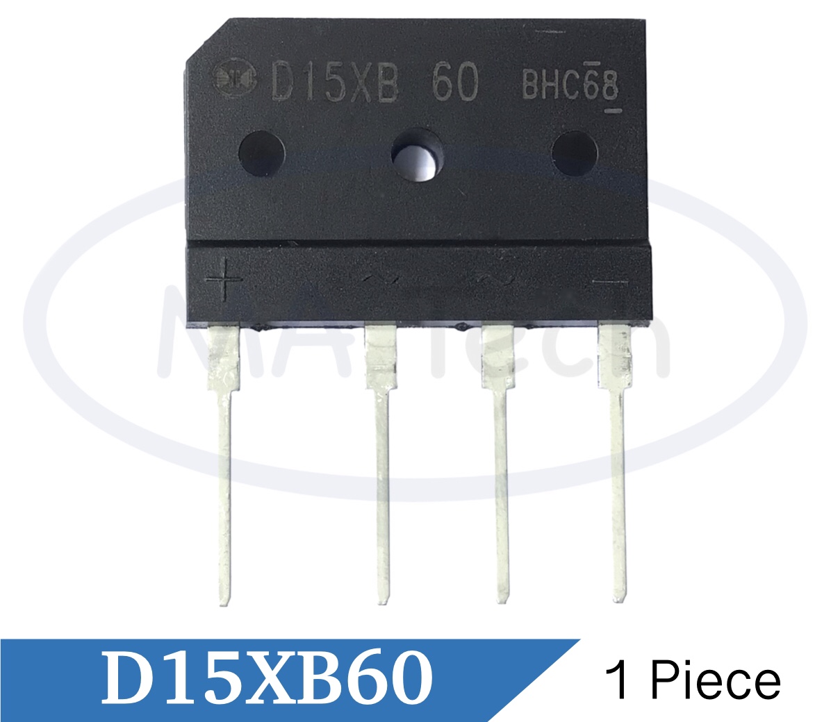 D15XB60 ไดโอดบริดจ์ 15A 600V Diode Bridge 15A/600V อะไหล่เตา ...