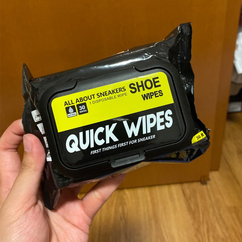 20212468 Packs White Shoe Wipes Disposable Portable Shoe Cleaning Wet ...