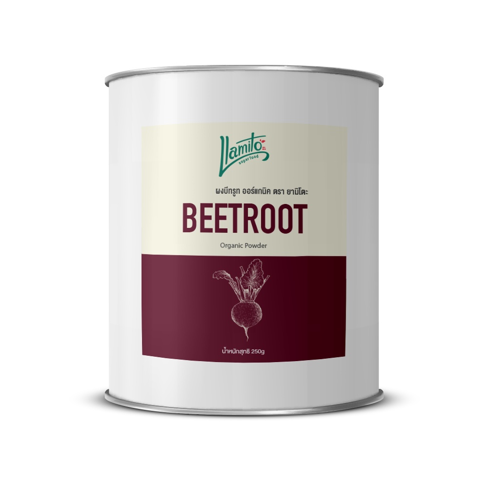 Llamito ผงบีทรูท ออร์แกนิค (Organic Beetroot Powder) ขนาด 250g | Lazada ...