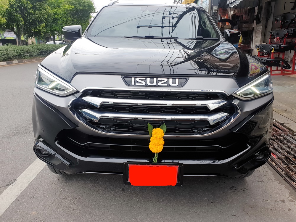 ครอบไฟหน้า Mu-x 2020 2021 2022 โครเมียมครอบไฟหน้า mu x 21 | Lazada.co.th