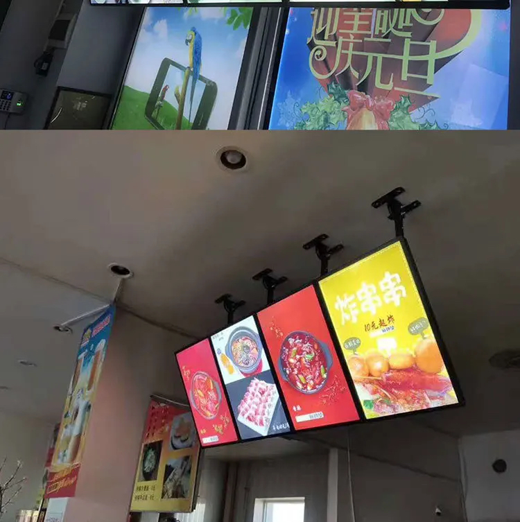 ป้ายเมนูLED กรอบป้ายโฆษณา led menu display กรอบไฟโฆษณา Fast food led ...