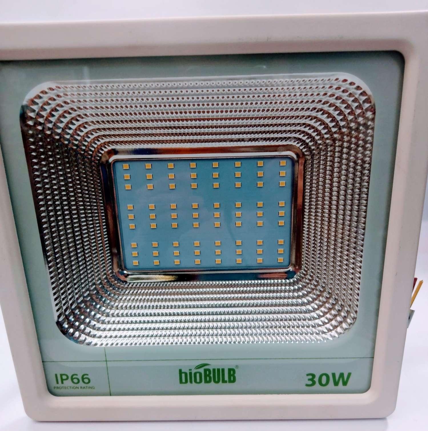 ไฟสปอร์ตไลท์ Spotlight LED 30 W แสงขาว ไบโอบับ สว่างกว่า ใช้เม็ด LED ...
