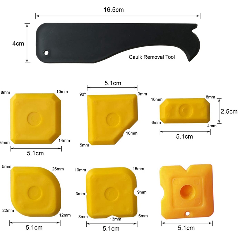 Silicone Sealant Smoothing Tools, Sealant Smoother Caulk Finishing ...