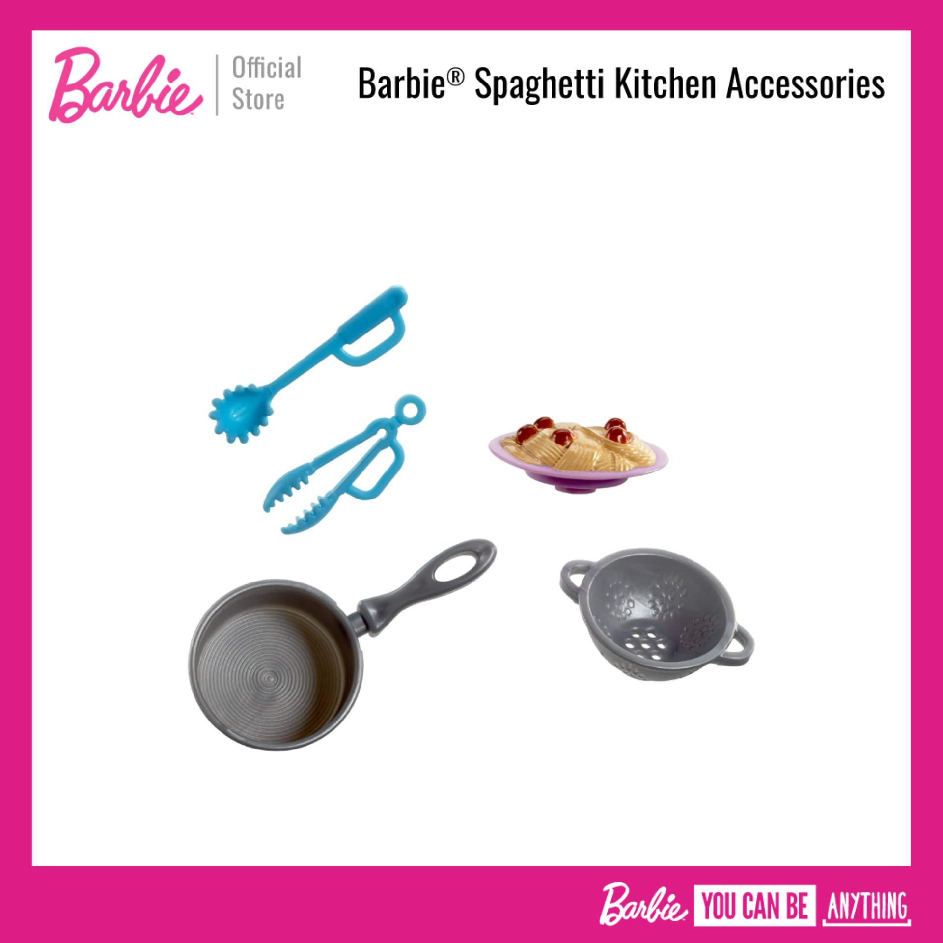 Barbie® Spaghetti Kitchen Accessories บาร์บี้ ชุดเครื่องครัว สปาเก็ตตี้ ...