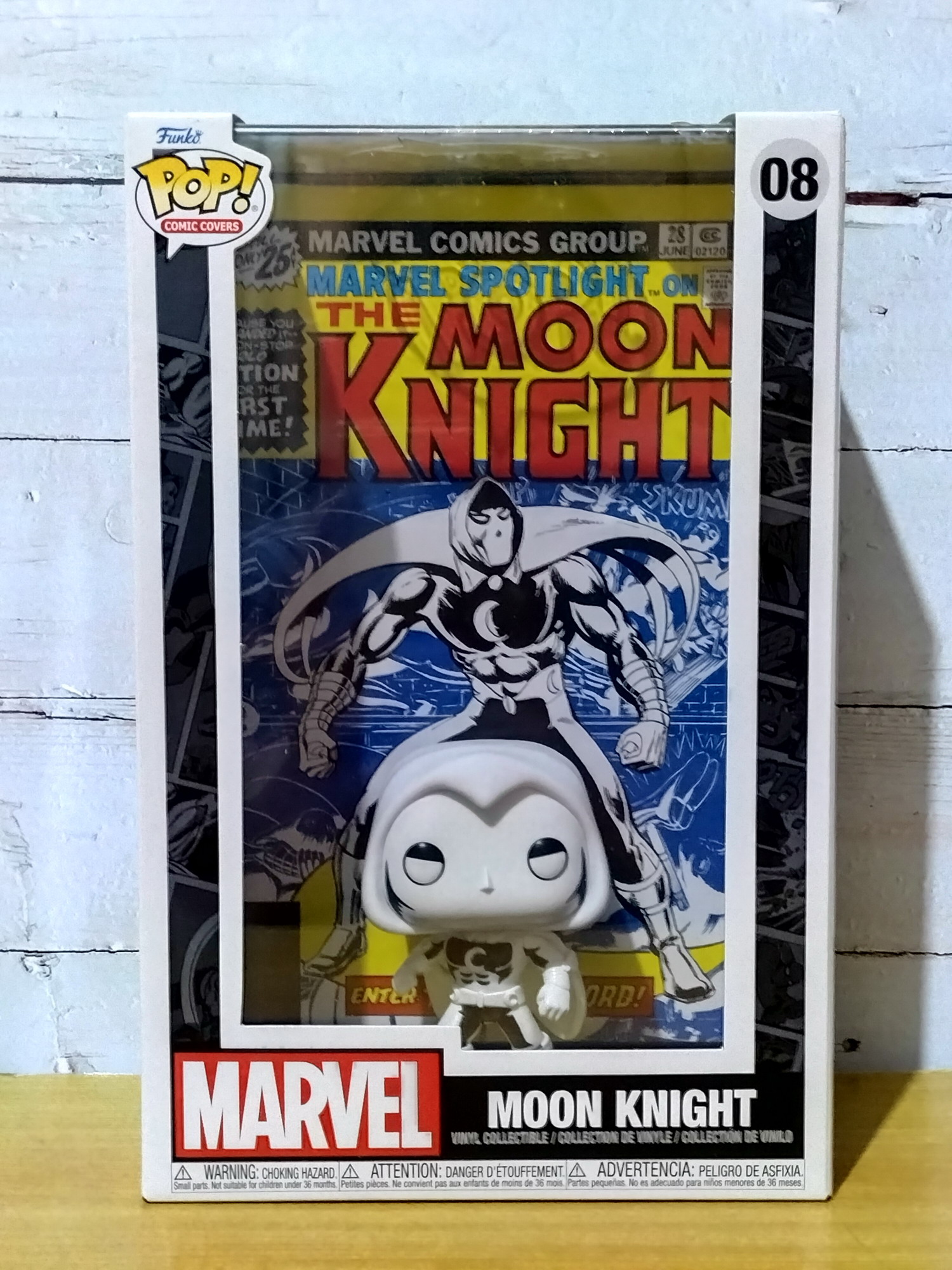 Funko Pop Marvel Comic Cover - Moon Knight #08 - Funko Collection ...