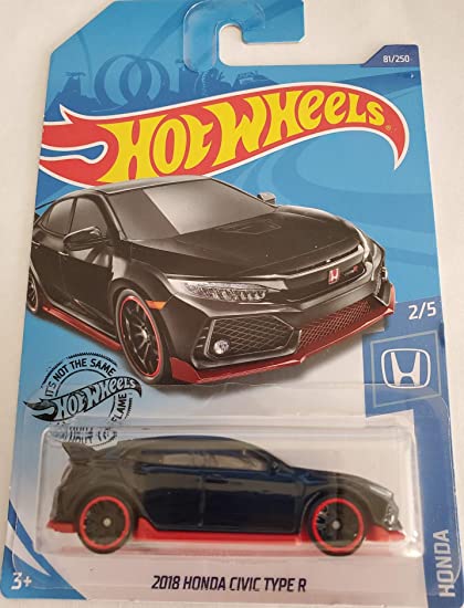 Hot Wheels 2020 Honda No.81 - 2018 Honda Civic Type R - Gift2kids ...