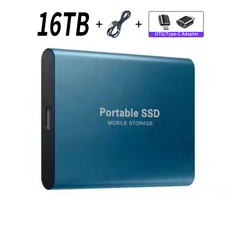 High-speed M.2 SSD 128TB External Solid Hard Drive 64TB 16TB 2TB USB3.1 ...