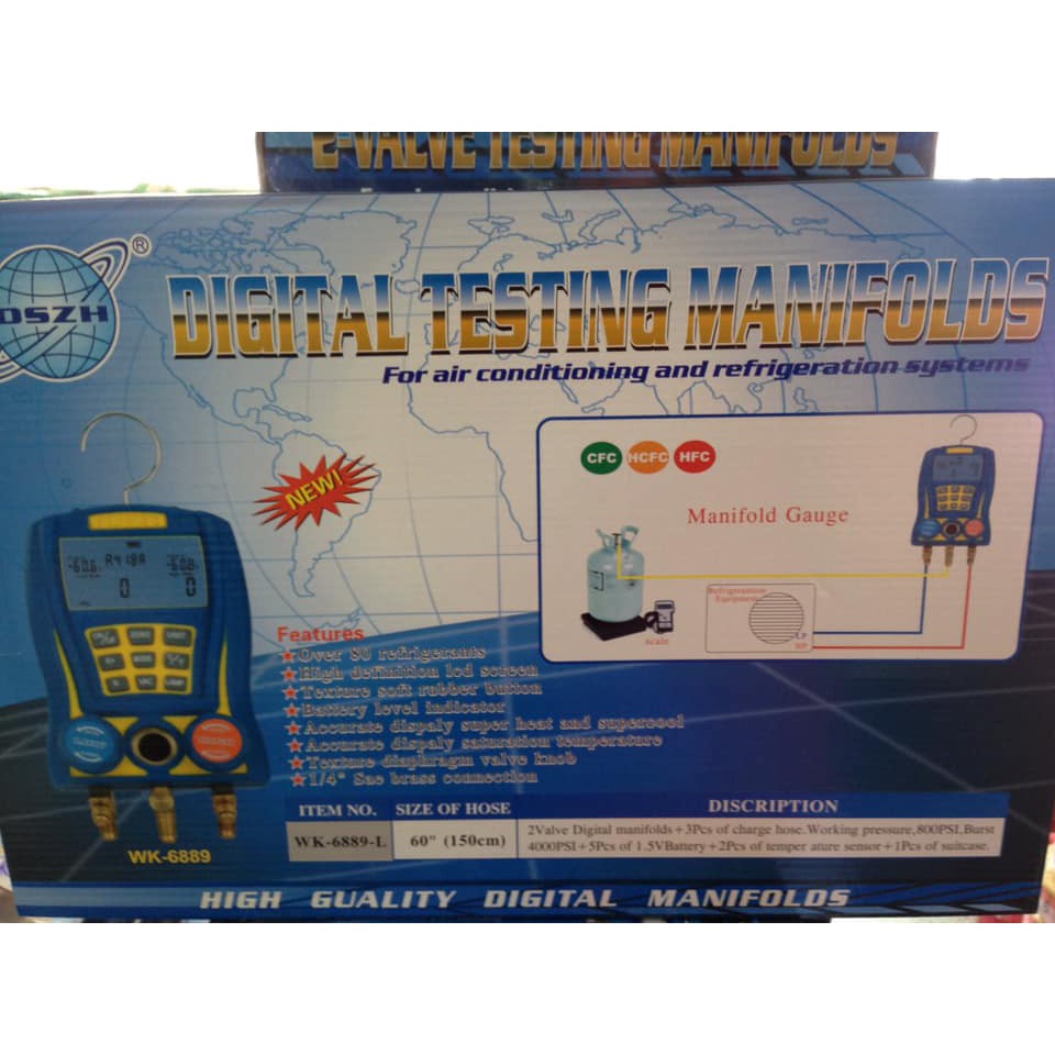 เกจคู่ดิจิตอล DSZH WK-6889-L - BrianKeith - ThaiPick