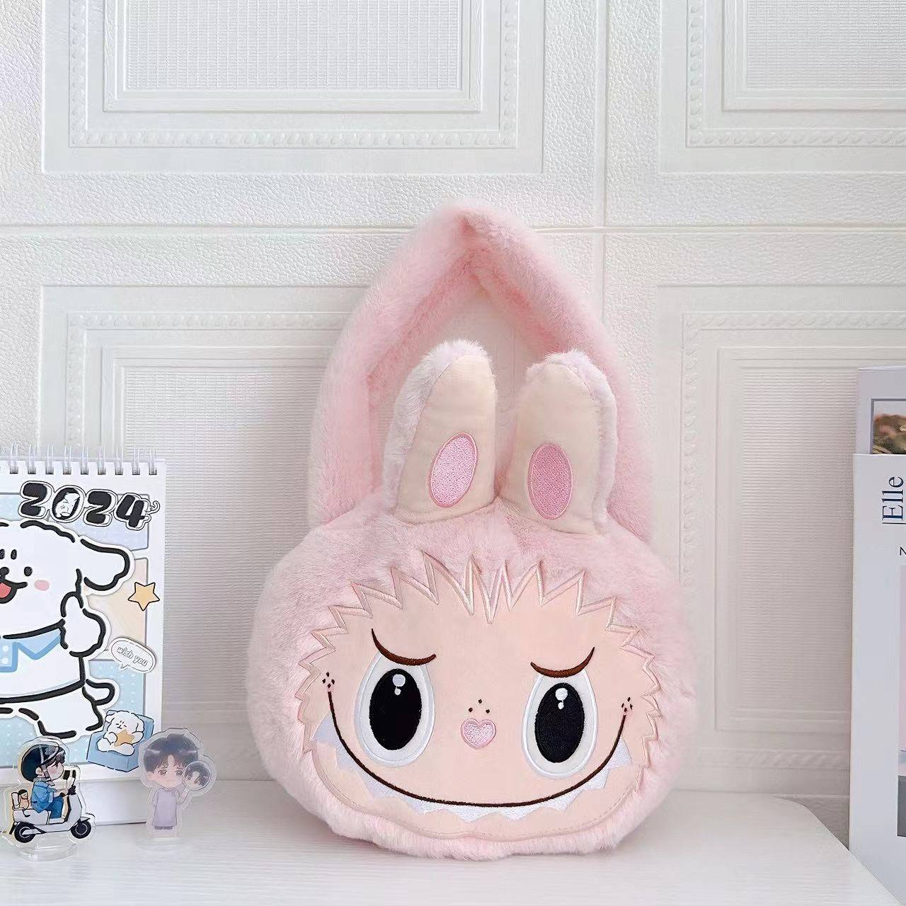 พร้อมส่ง กระเป๋าถือ ลาบูบู้ ใช้เพื่อเป็นกระเป๋าช้อปปิ้ง กระเป๋าผู้หญิง ...