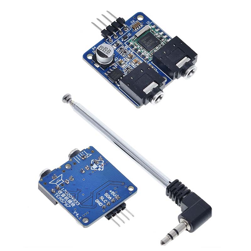 1pcs Tea5767 Fm Stereo Radio Module For Arduino 76 108mhz With Free