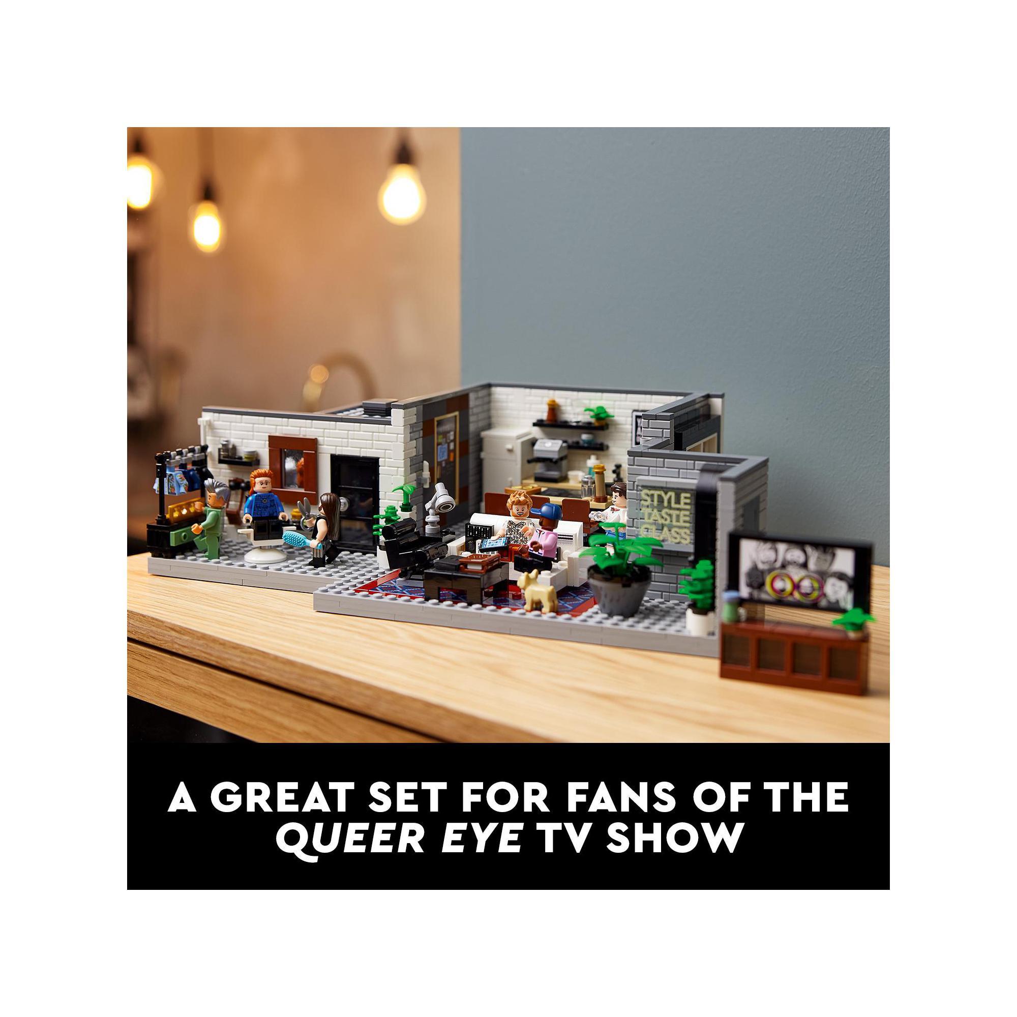 LEGO® Queer Eye – The Fab 5 Loft 10291 Building Kit (974 Pieces) - LEGO ...