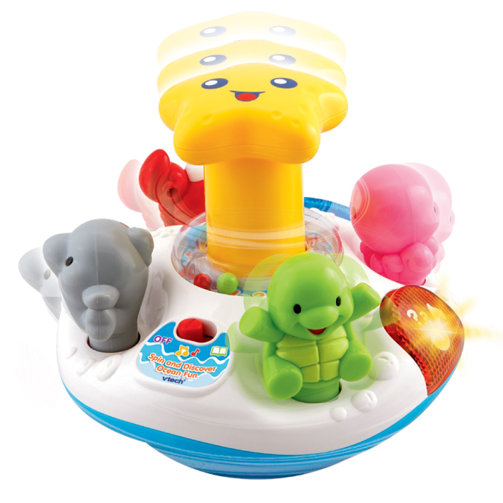 [คูปองลดเพิ่ม 10%] Vtech Animal Fun Merry Go Round ของเล่น เสริมพัฒนา ...