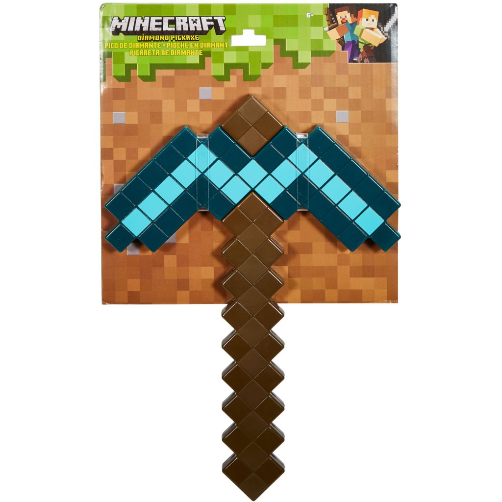 Minecraft Golden Sword & Diamond Pickaxe มายคราฟ ชุดของเล่นสวมบทบาท ...