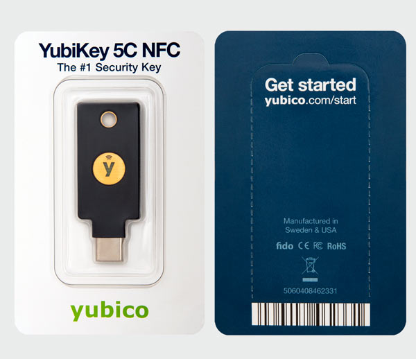 YubiKey 5C NFC (Yubico) ปกป้อง account Binance Gmail YouTube Microsoft Facebook (AnB Smart Tech ...