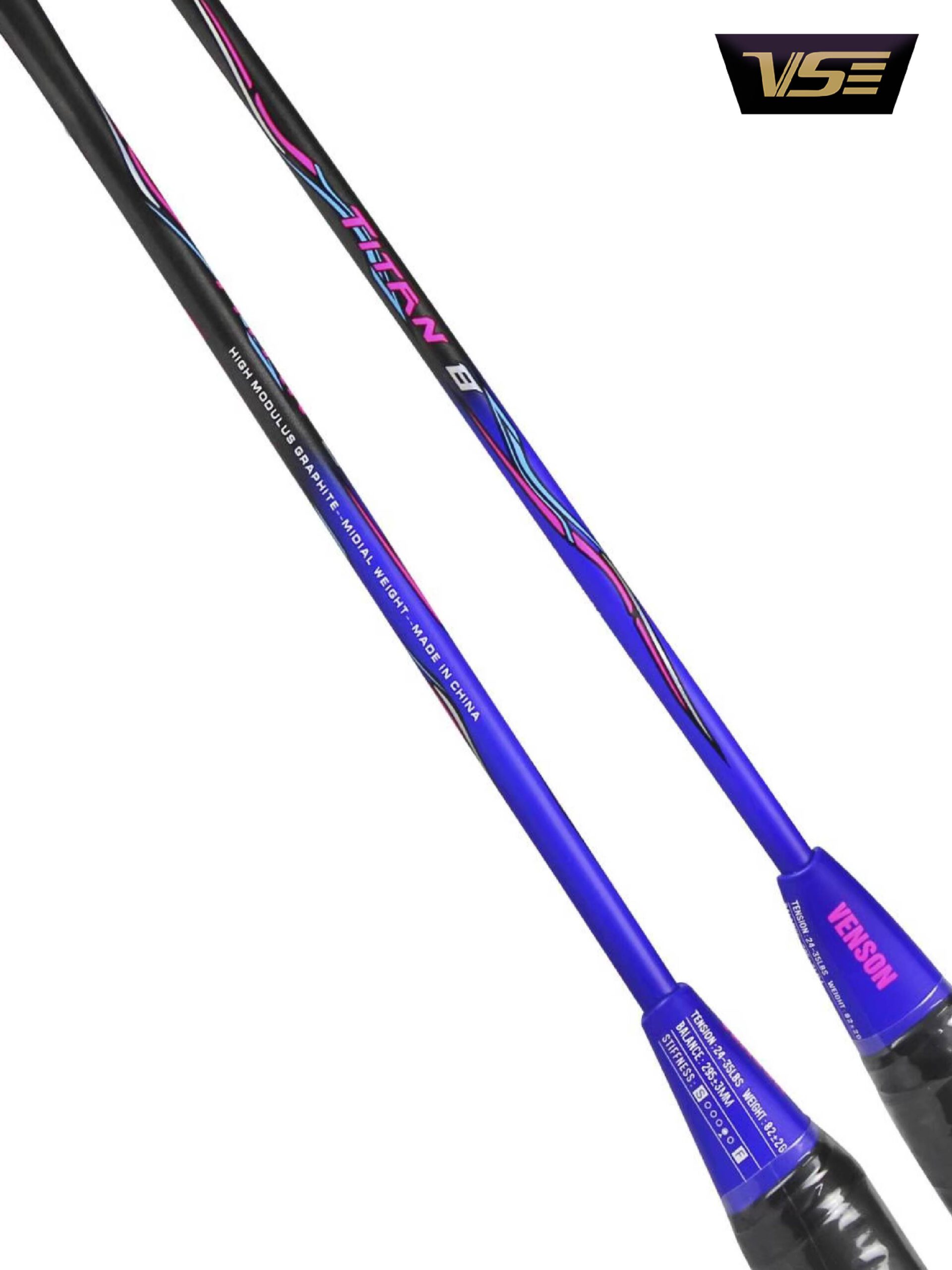 VS Badminton Racket ไม้แบดมินตัน VS รุ่น TITAN 8 (แถมฟรีซองเต็ม) ไม่รวม ...