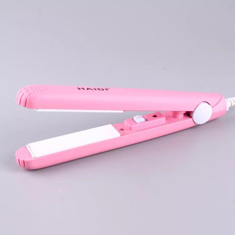 HAIDI Mini Straight Hair HD-002(pink) เครื่องหนีบผมตรงมินิ แผ่นความร้อน ...