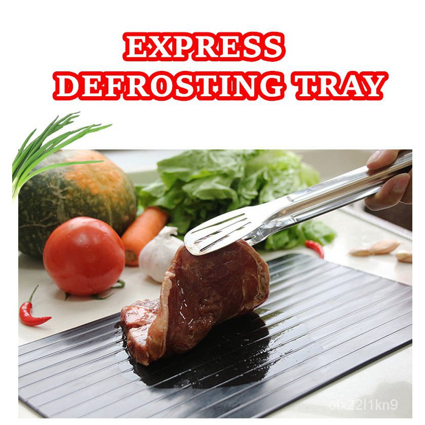 Defrost express melt ice melt plate food tray melt plate texture ...