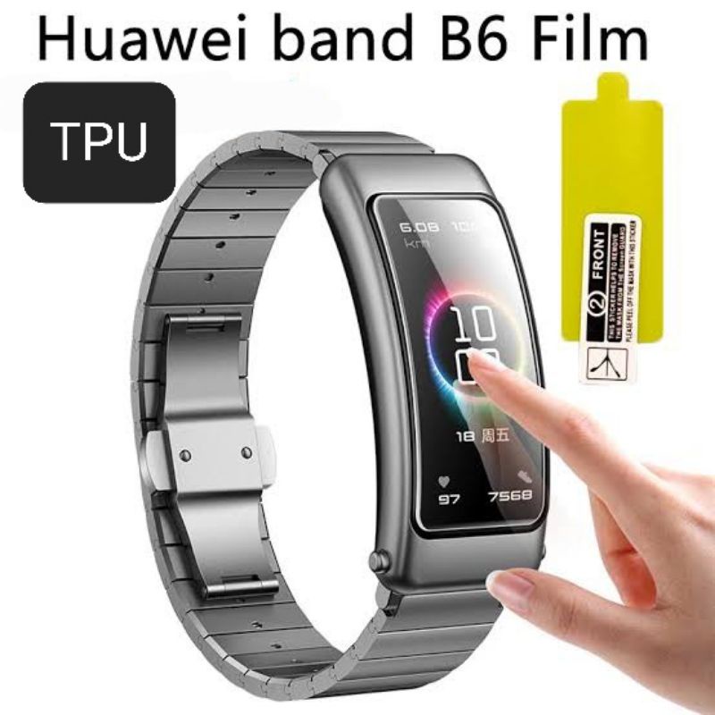 ฟิล์มกันรอย3D-ฟิล์ม Huawei Honor Band 6Band B6 ฟิล์ม 3D TPU ของอยู่ไทย ...