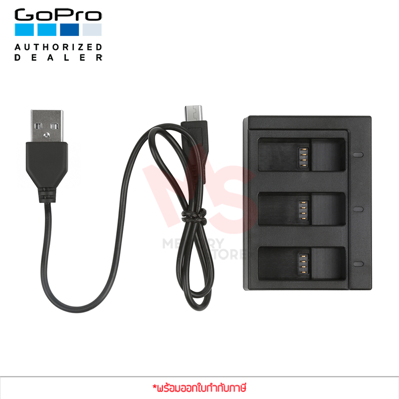 GoPro rechargeable battery for hero 8 Black (ชุดแบต 2 ก้อน แถมแท่นชาร์จ ...