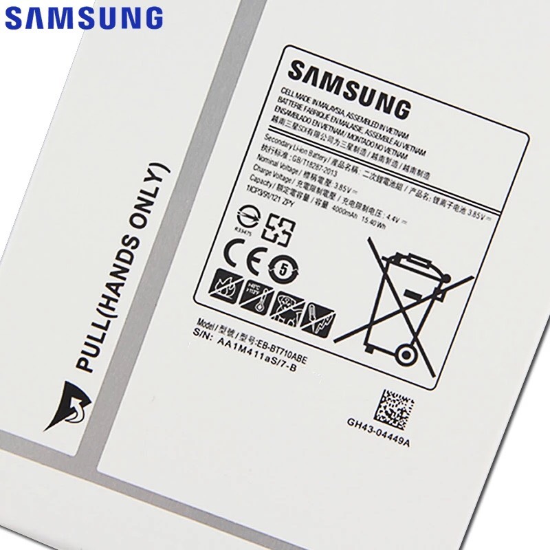แบตเตอรี่ EB-BT710ABE สำหรับ Samsung Galaxy Tab S2 8.0 T710 T715 LTE SM-T715C 4000 มิลลิแอมป์ ...