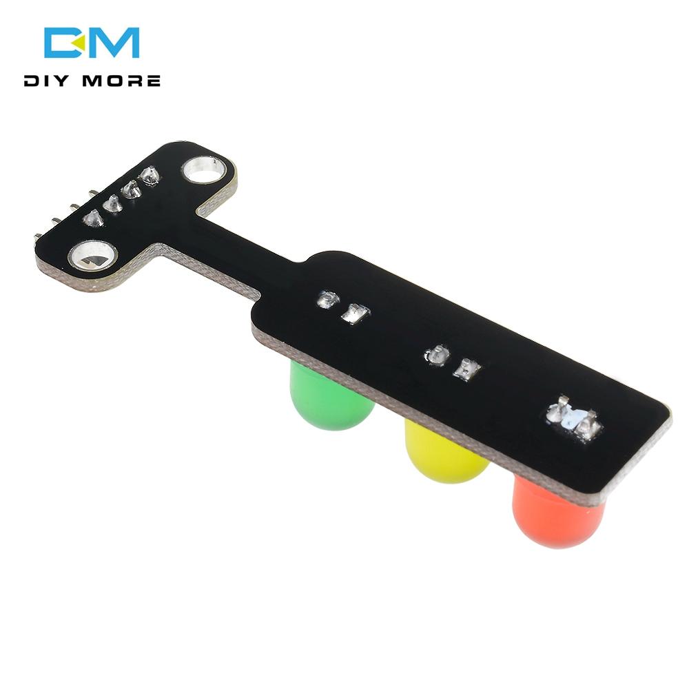 Original Diymore LED Traffic Light Module Size 56*21*11mm Red Yellow ...