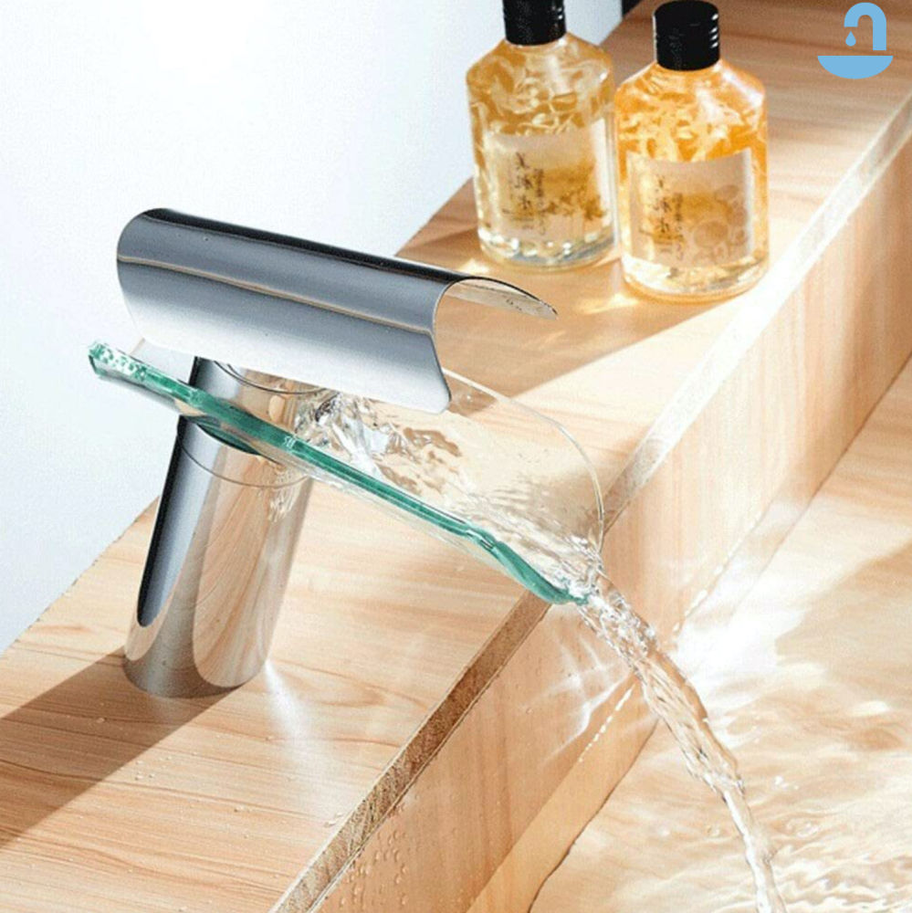 NBOGBathroom tap, waterfall bathroom faucet, bathroom sink, single ...