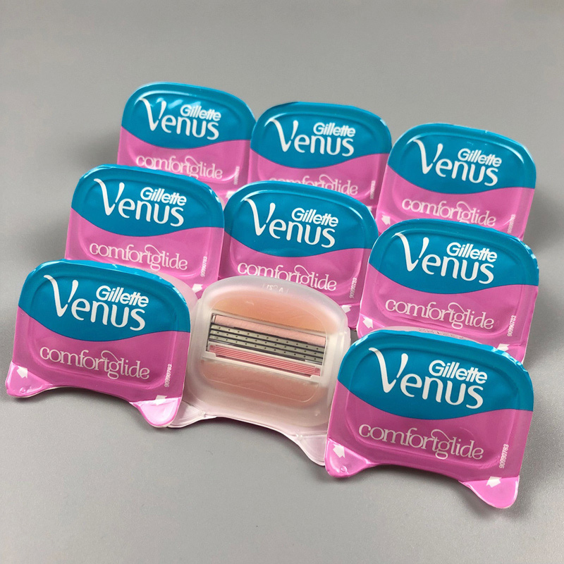 Gillette Women Razor Venus Breeze 3 Layers Stainless Steel Shaving ...