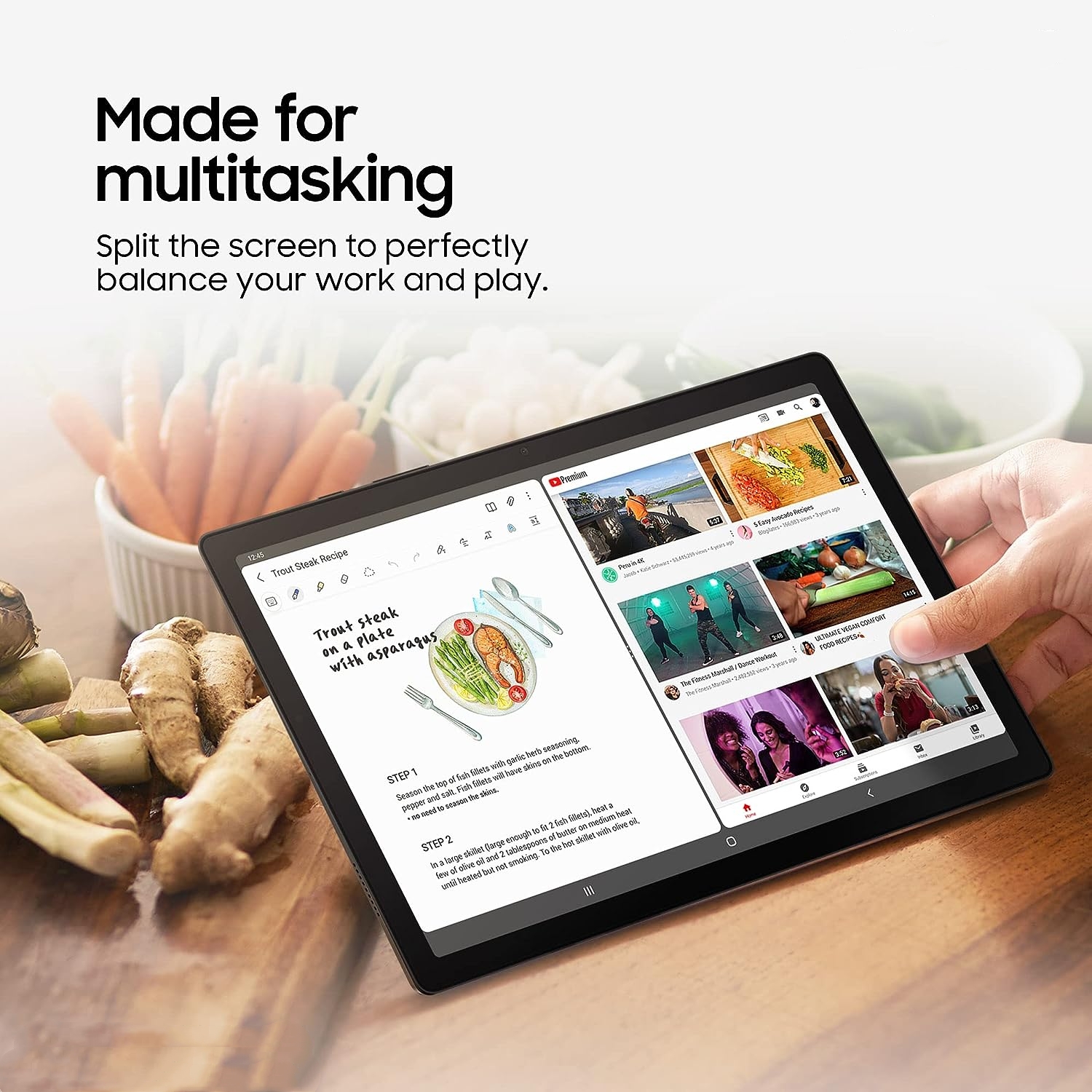 Android 13 แท็บเล็ต 10 นิ้ว 2K 5G wifi 12GB RAM 512ROM Snapdragon 870 ...