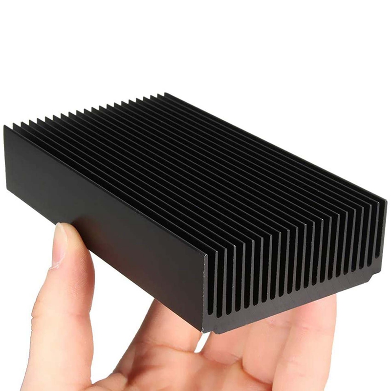 Aluminum Large Heatsink 4.72 x 2.72 x 1.06 Inch /120 x 69 x 27 mm Heat ...