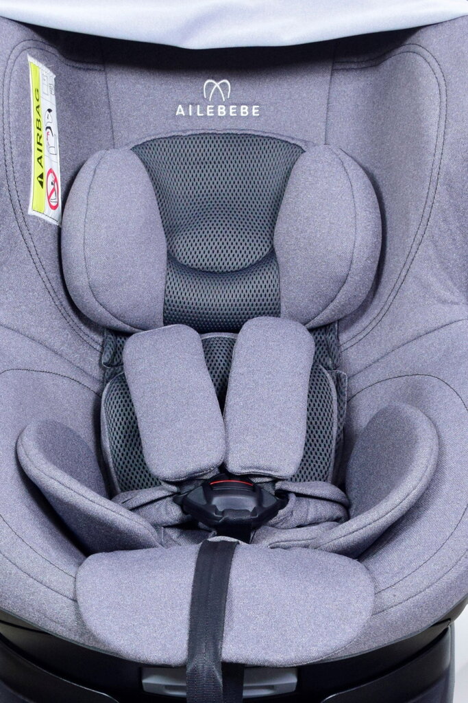 คาร์ซีทมือสอง AILEBEBE Kurutto 4i Premium สีเทา (ปี2019) - มัม ทรัสต์ - ThaiPick