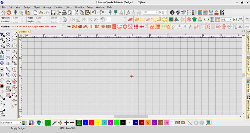 โปรแกรมจักรปัก Wilcom Embroidery Studio E2 และ E4 ตัวเต็ม ถาวร VDO สอน ...