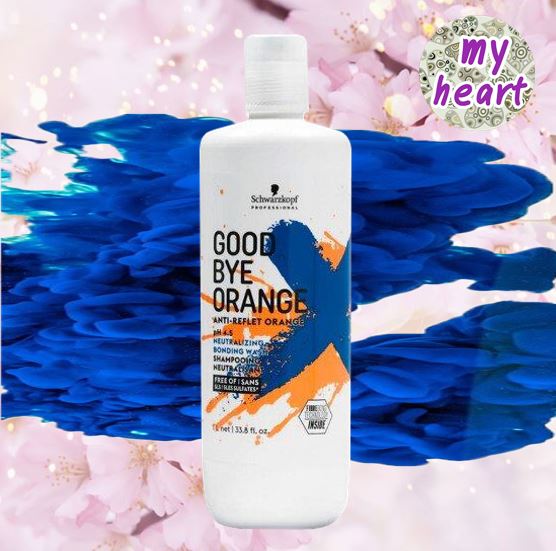 Schwarzkopf Goodbye Orange Shampoo 300/1000 ml แชมพูฆ่าเม็ดสีส้ม Good ...