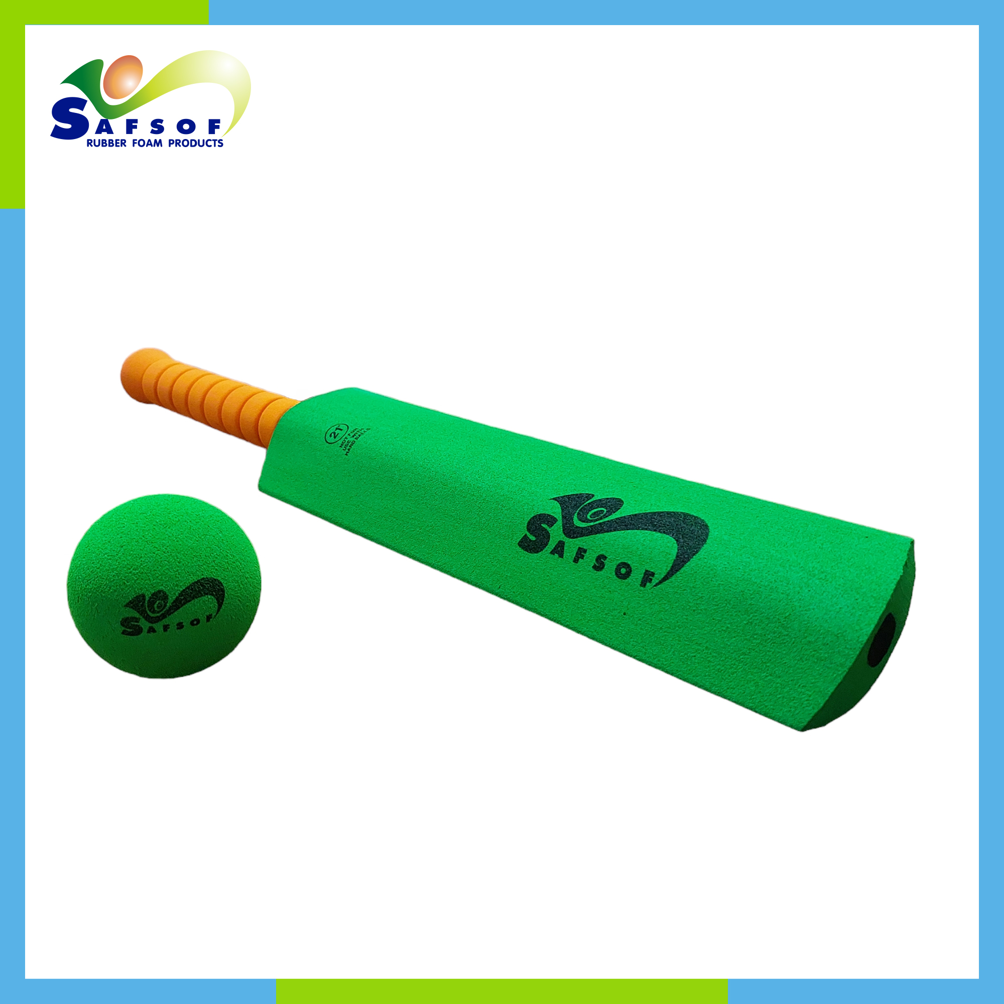 Safsof ของเล่นเด็ก คริกเก็ต ยางฟองน้ำ Cricket Bat รุ่น CKS-21(P) - Noom ...