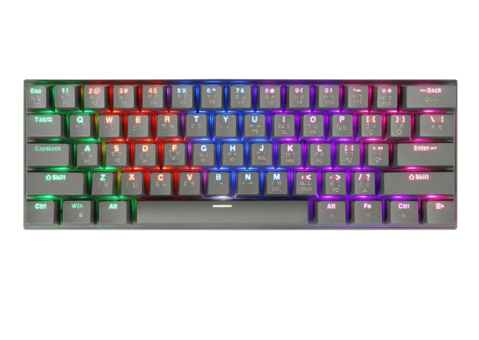 คีย์บอร์ดเกมมิ่ง Tsunami Gaming Keyboard MK-61 Max - TRUE_computer ...