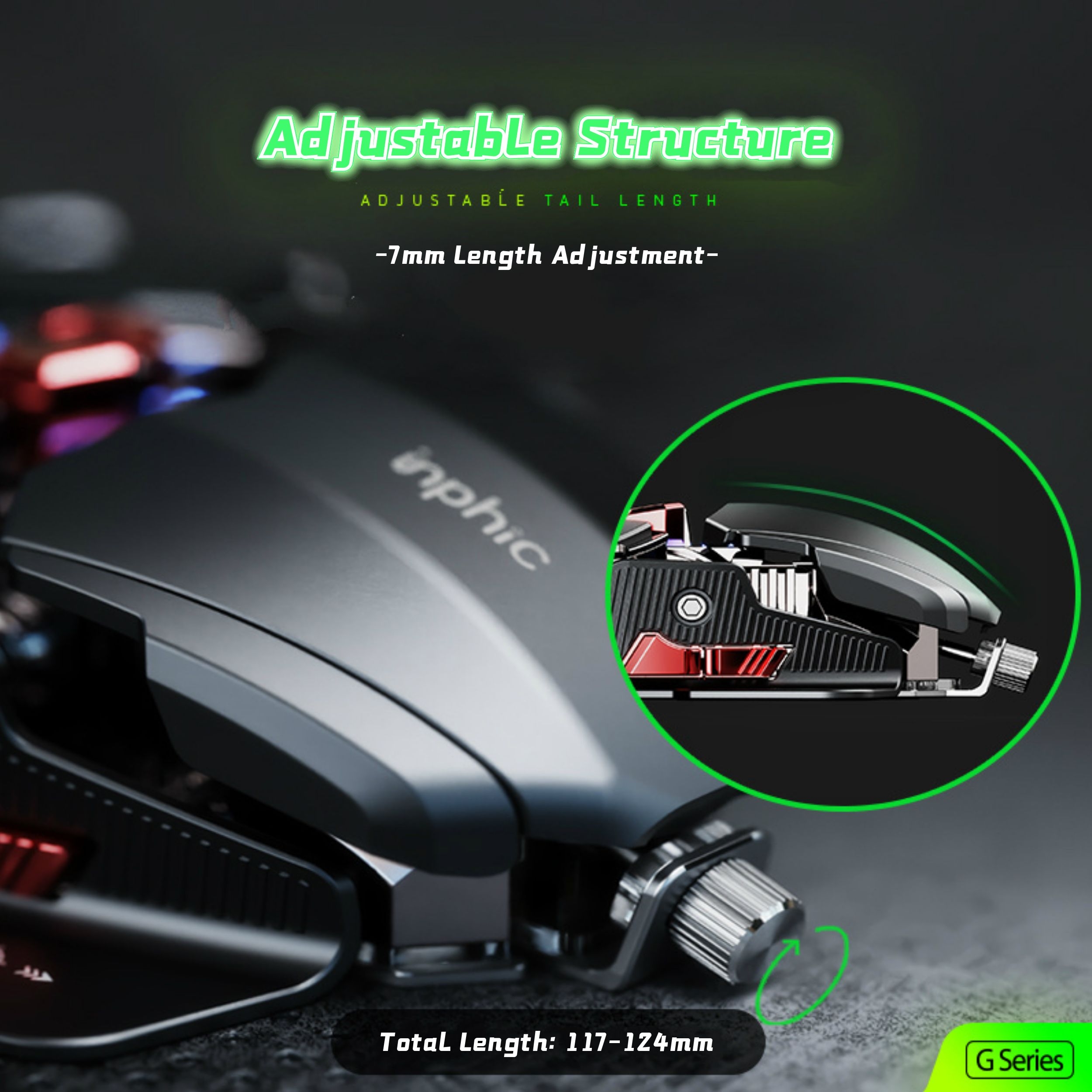 Professional Gaming Miss Kiroi Inphic PG6 RGB เมาส์เกมมิ่ง Gaming Mouse (PUBG Auto Spraying ...