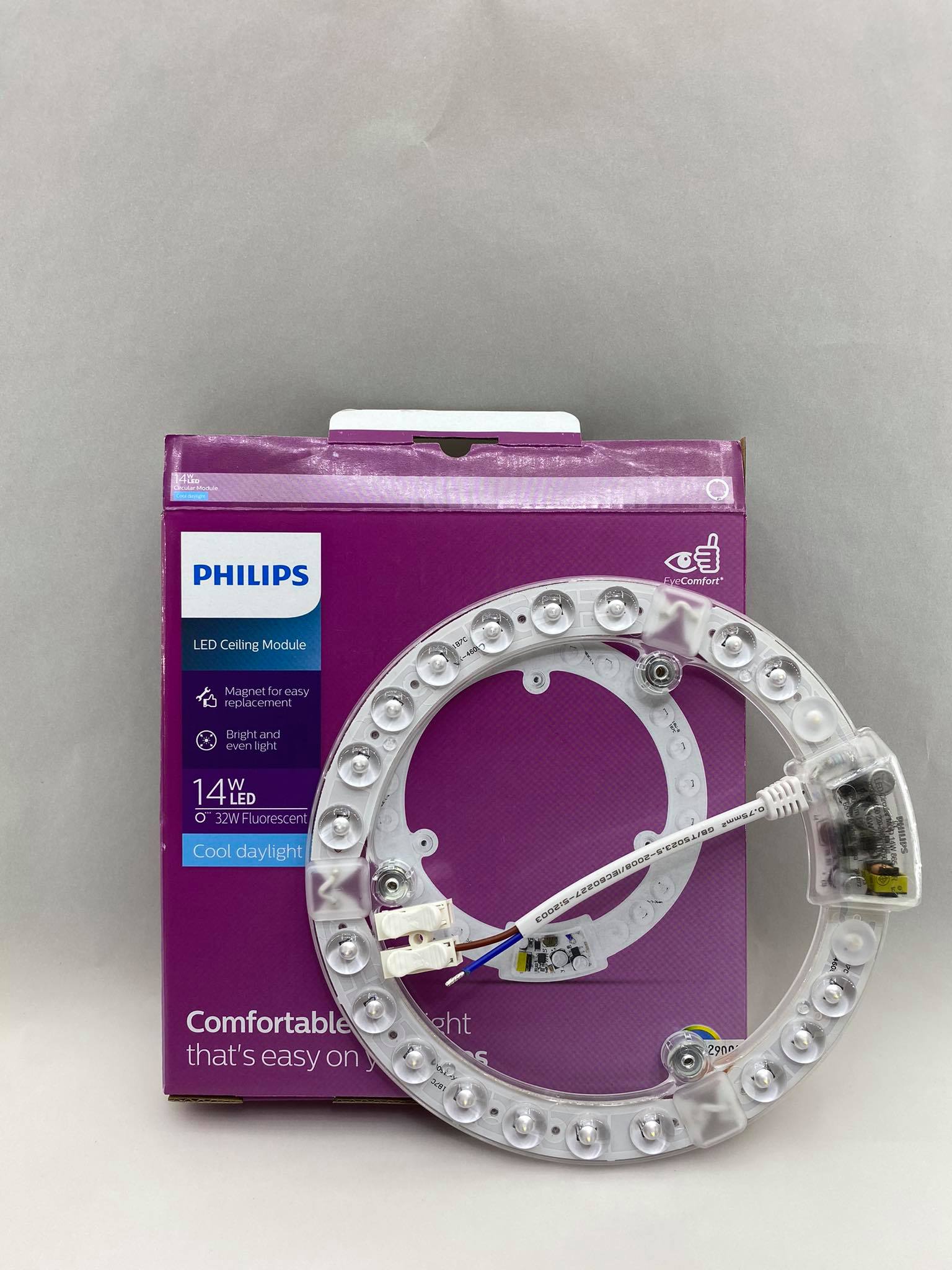 PHILIPS นีออนกลมแอลอีดี 14วัตต์ LED Ceiling Module 14W Cool Daylight ทั ...