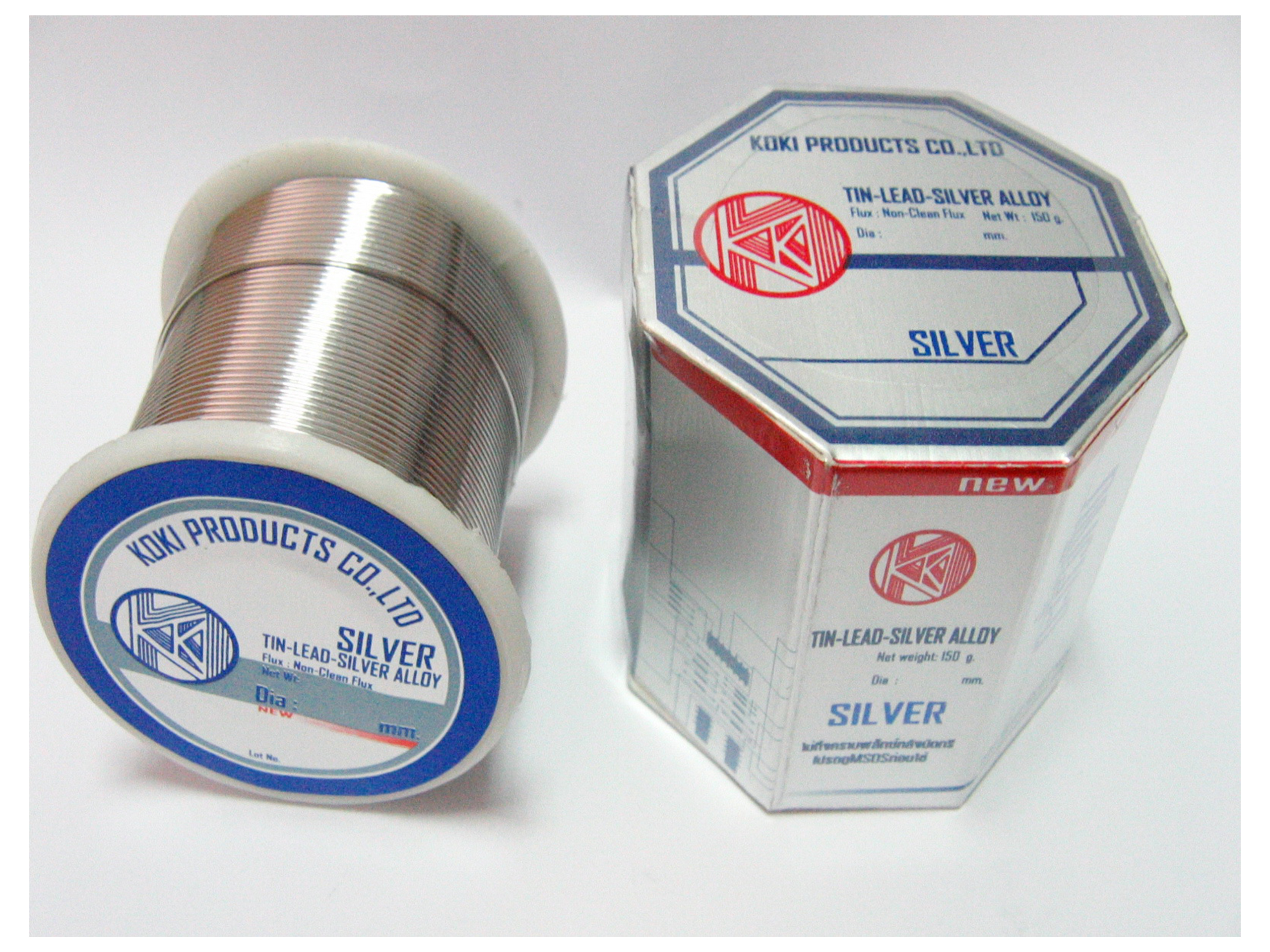 ตะกั่ว SOLDER WIRE KK#28 SILER 0.8 X 150 G. | Lazada.co.th
