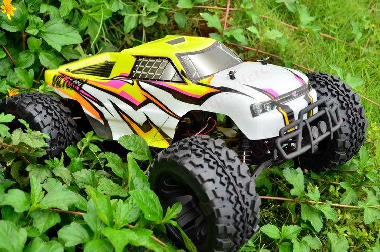 FS Racing 1/10 Scare RC Brushless motor car warterproof Bigfoot 4WD RC ...