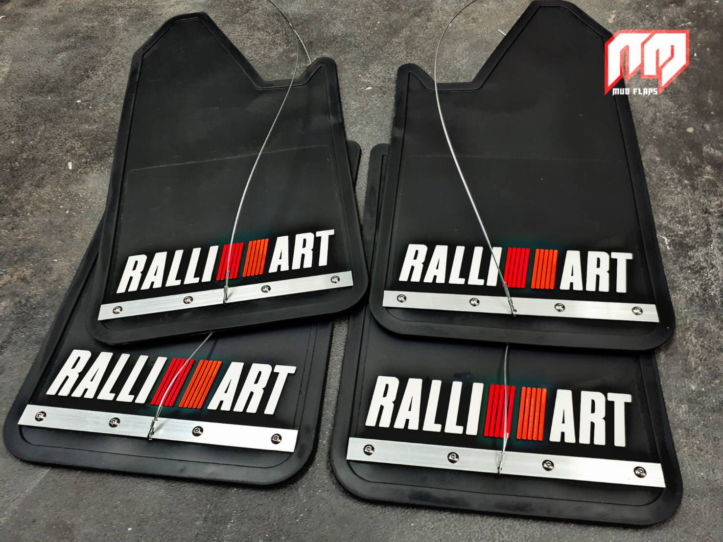 บังโคลนรถยนต์ ลาย RALLI ART เพลทอลูมิเนียม | Lazada.co.th