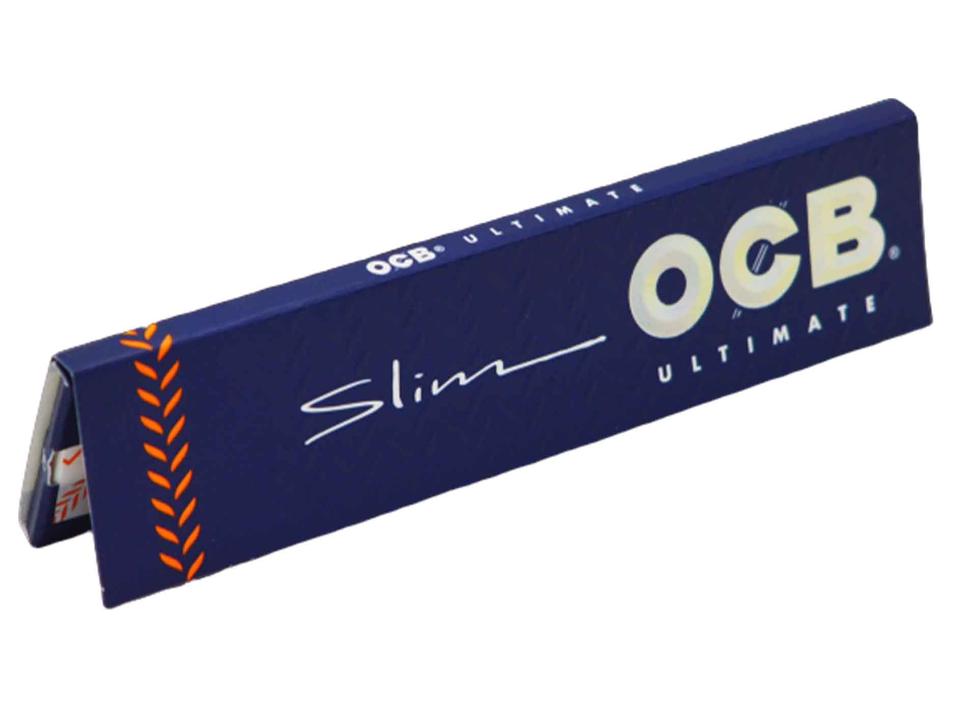 OCB Ultimate King size Slim Rolling Paper Packs of 3 / 5 / 10 Booklets ...