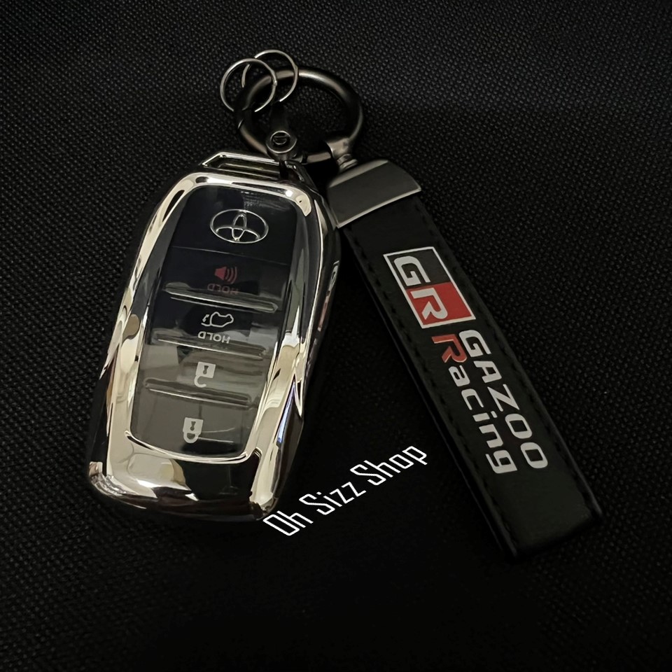 เคสรีโมทรถ Gazoo Racing Fortuner GR Revo GR ฝาหน้าปุ่มใสและหลังใสเห็น ...