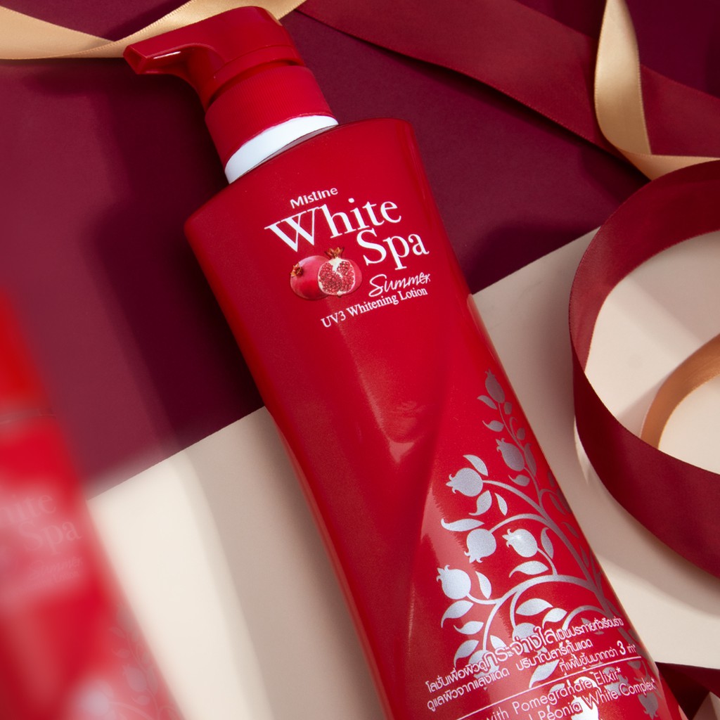 Mistine white spa summer whitening body lotion 400ml. โลชั่นมิสทีน สี ...