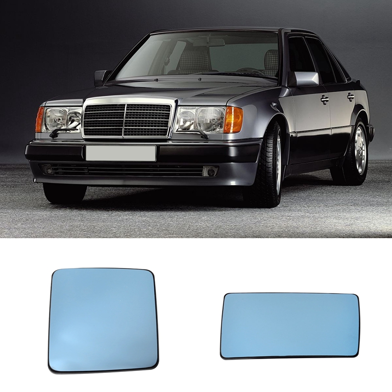 Car Blue Mirror Glass for Mercedes Benz W124 S124 W201 190 (1985-1993 ...