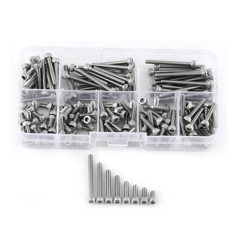 160 Hexagon Head Screws 304 Stainless Steel Metric Thread Internal ...