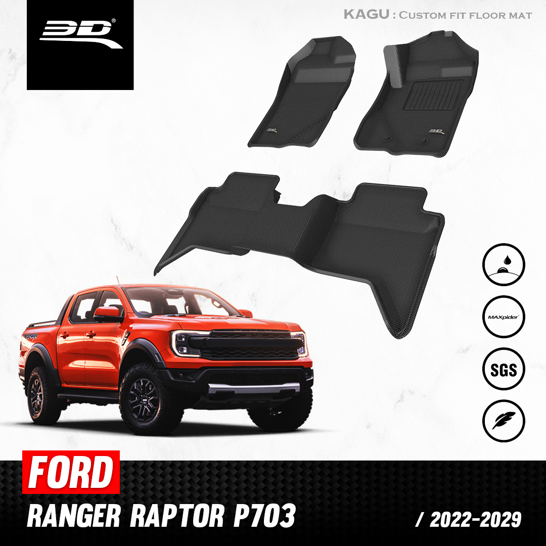 พรมปูพื้นรถยนต์ | FORD - RANGER RAPTOR | ปี 2022 - 2030 (สี่ประตู) NEXT ...
