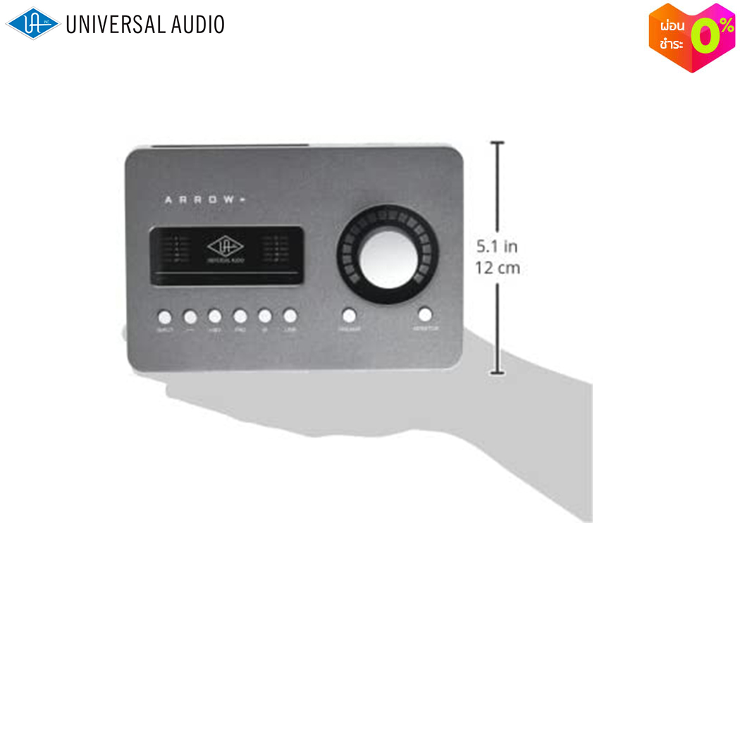 Universal Audio Arrow Thunderbolt 3 Audio Interface ออดิโออินเตอร์เฟส อุปกรณ์บันทึกเสียง โฮม ...