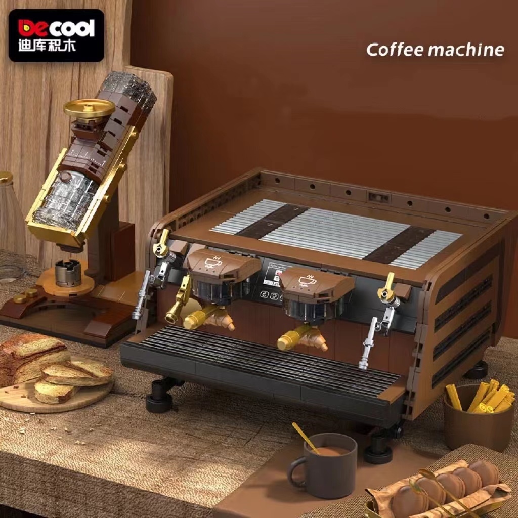Creative Coffee Machine Retro Modern Machine High Simulation Assembly ...