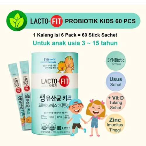 Probiotics Lacto Fit โปรไบโอติก อันดับ 1 ของเกาหลี (50 ซอง) LactoFit Lacto-Fit โปรไบโอติก เกาหลี ...
