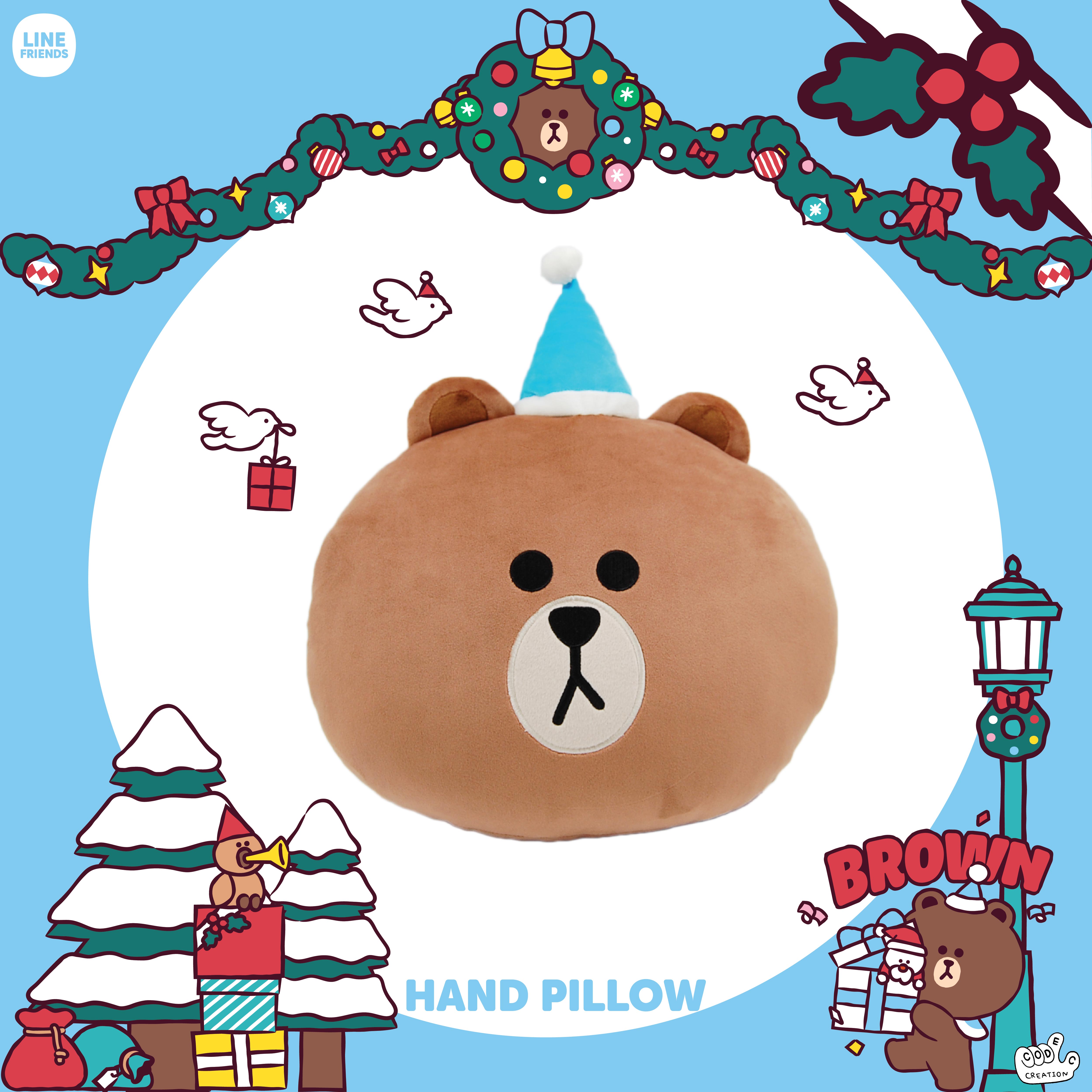 หมอน ขนาด 16 นิ้ว Winter Collection (LINE FRIENDS) | Lazada.co.th
