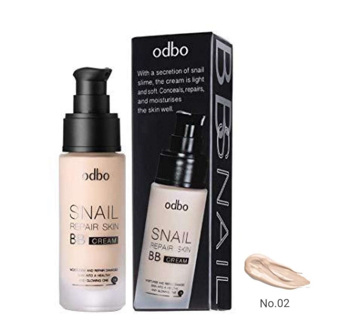 ODBO SNAIL REPAIR SKIN BB CREAM [30ml.]โอดีบีโอ สเนล รีแพร์ สกินผสมบีบี ...